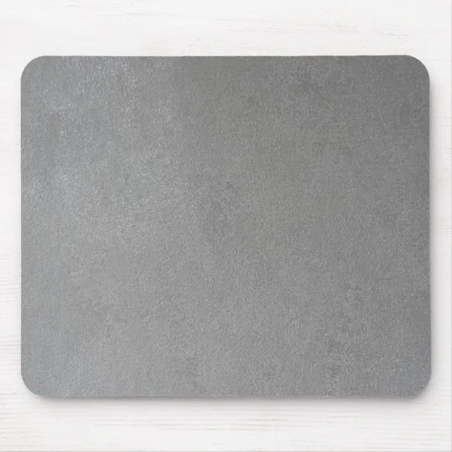GREY SUEDE MOUSE PAD | Zazzle