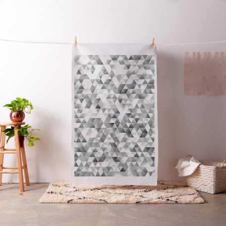 Triangles pattern fabric | Zazzle.com