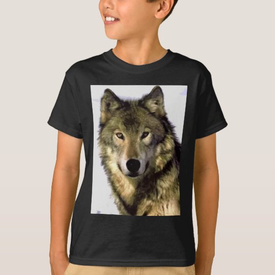 Grey Wolf T-Shirt | Zazzle.com