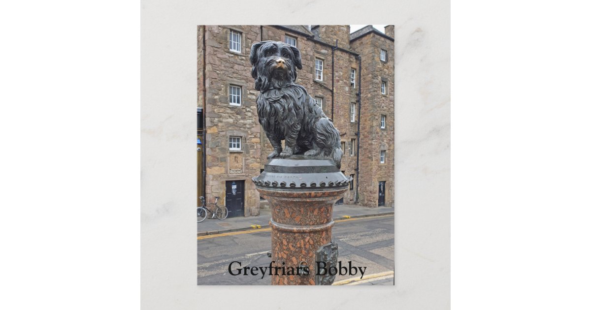 Greyfriars Bobby Postcard | Zazzle