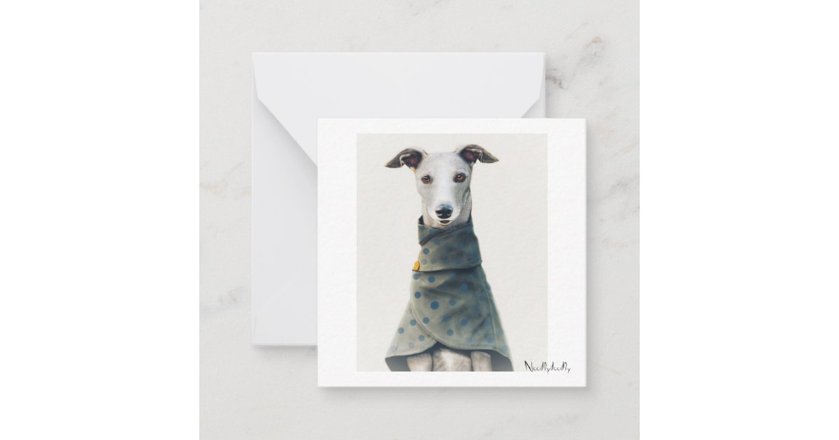 Greyhound note cards | Zazzle