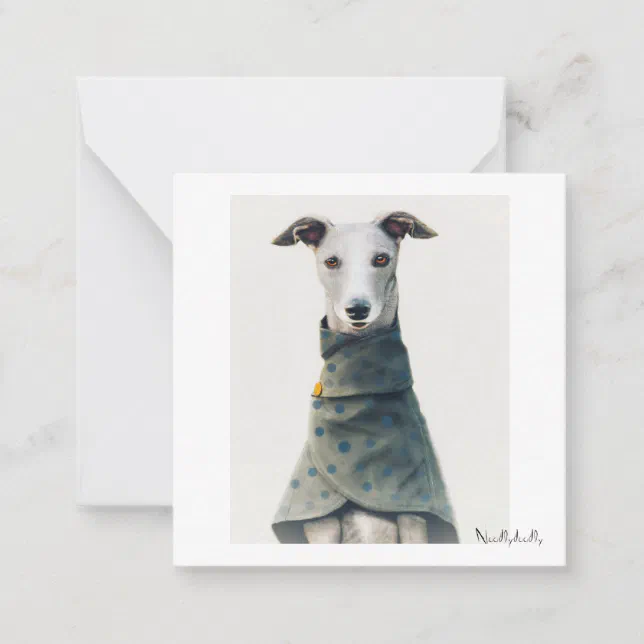 Greyhound note cards | Zazzle