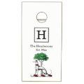 Greyhound Whippet With Tree Heraldic Crest Emblem Cornhole Set | Zazzle