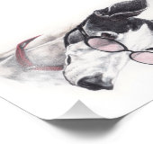 Greyhound with Glasses Photo Art Print | Zazzle
