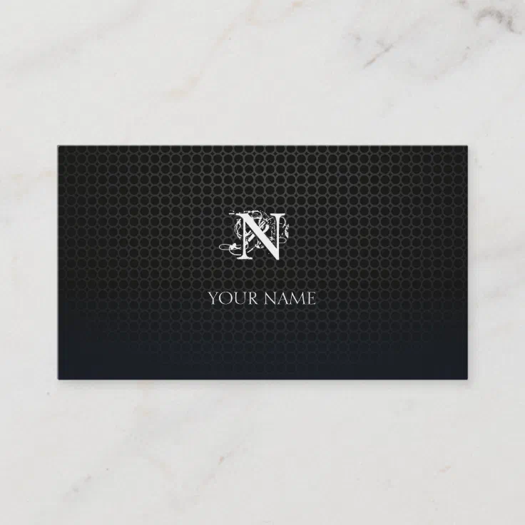 Grid Business Card | Zazzle
