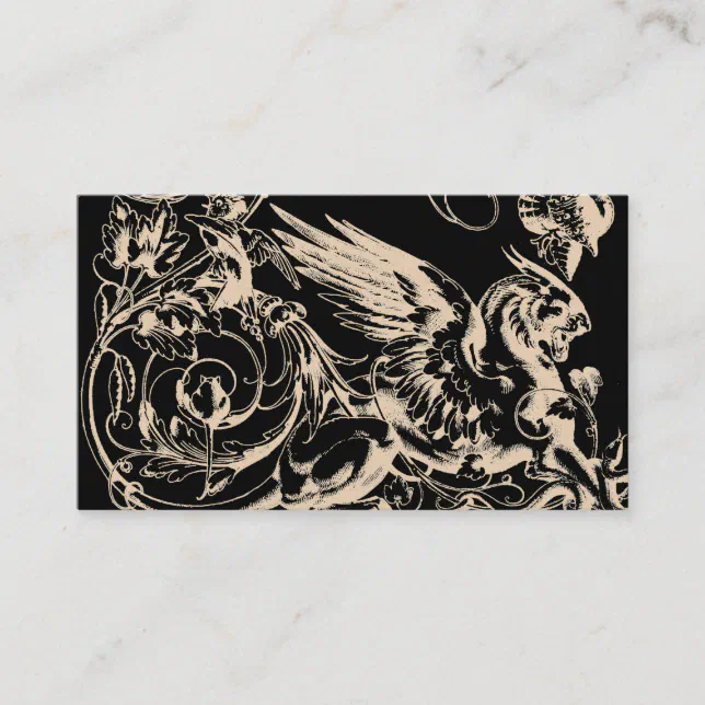 Griffin Mythological Creature Profile Card | Zazzle