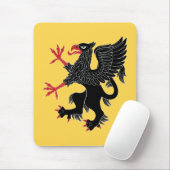 Griffin Rampant Sable Mouse Pad | Zazzle