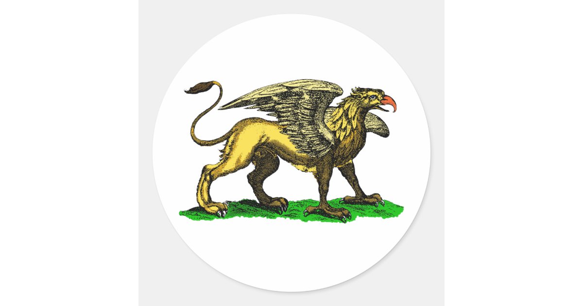 Griffin Sticker | Zazzle