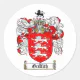 GRIFFITH FAMILY CREST - GRIFFITH COAT OF ARMS CLASSIC ROUND STICKER ...