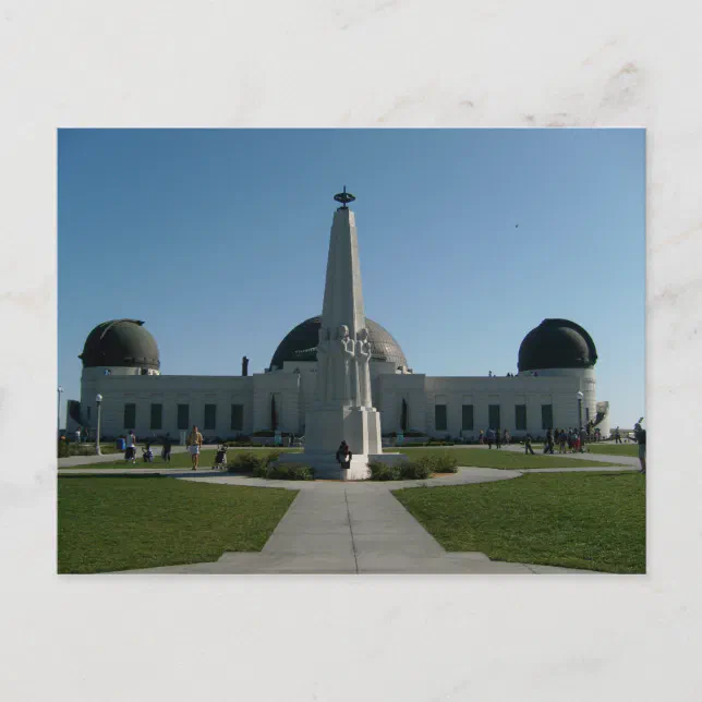 Griffith Observatory Postcard | Zazzle