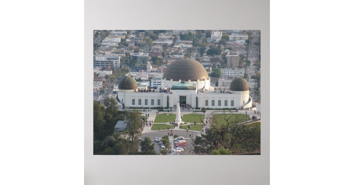 Griffith Observatory Poster | Zazzle