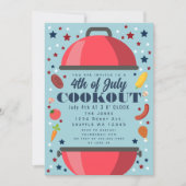 Grill 4TH of July Cookout Invitation | Zazzle