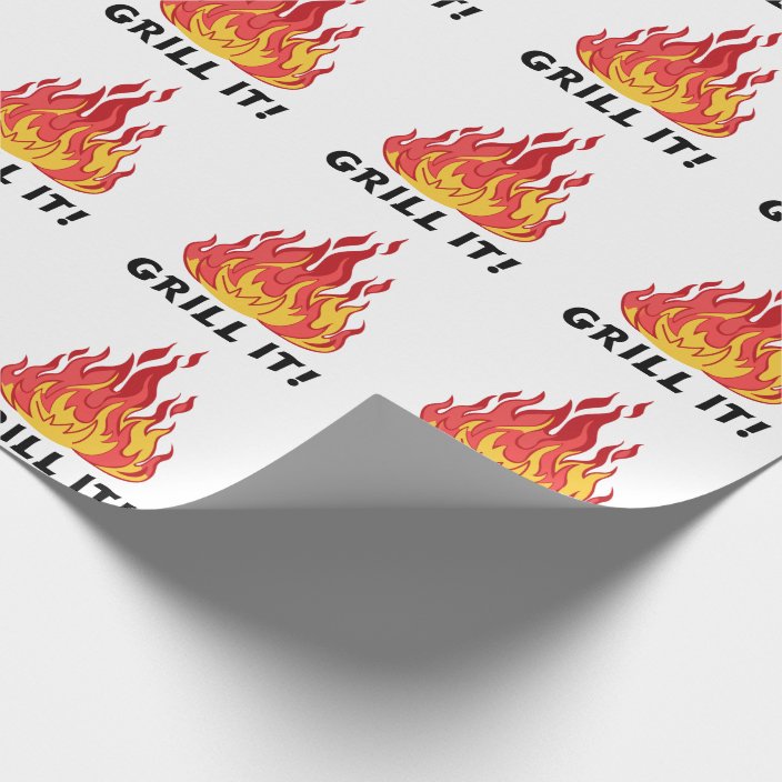 Grill It Wrapping Paper | Zazzle