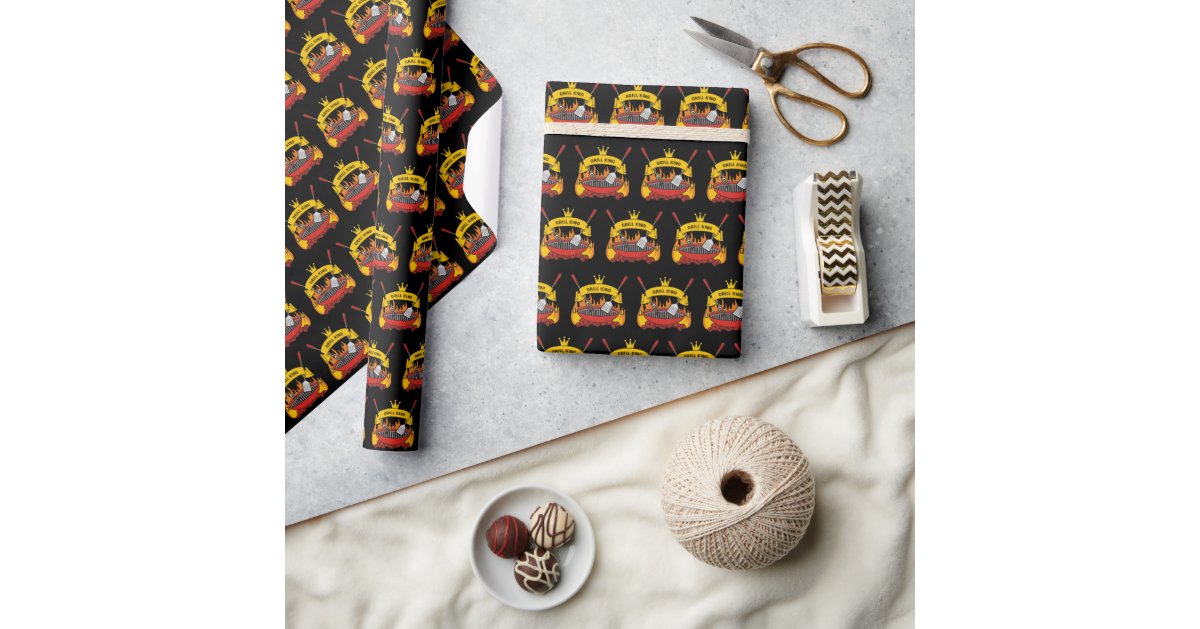 Grill King Wrapping Paper | Zazzle