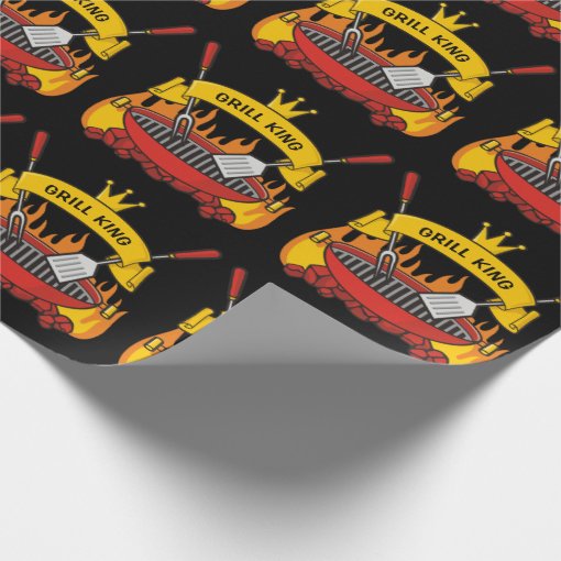 Grill King Wrapping Paper | Zazzle