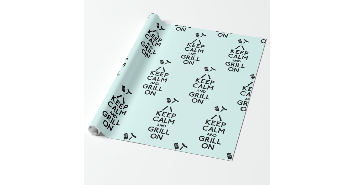 Grill On Wrapping Paper | Zazzle