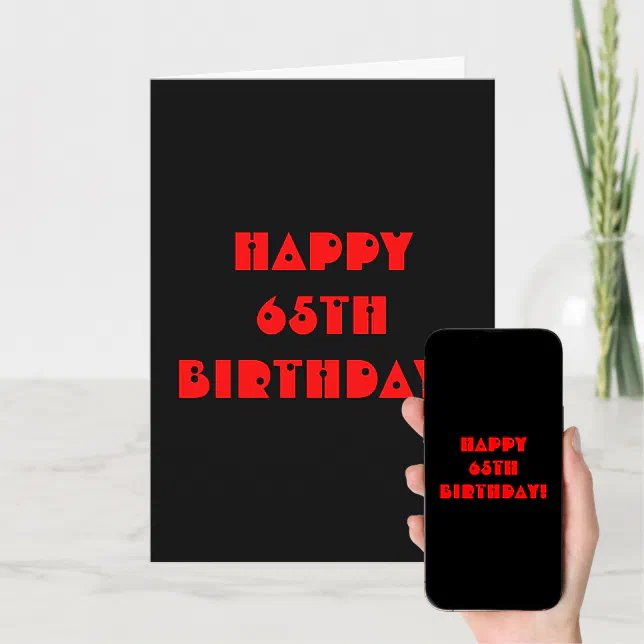 Grim Reaper 65th Birthday Card | Zazzle