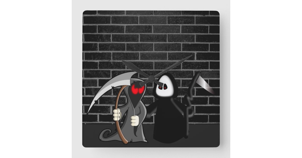 Grim Reaper Death Clock | Zazzle