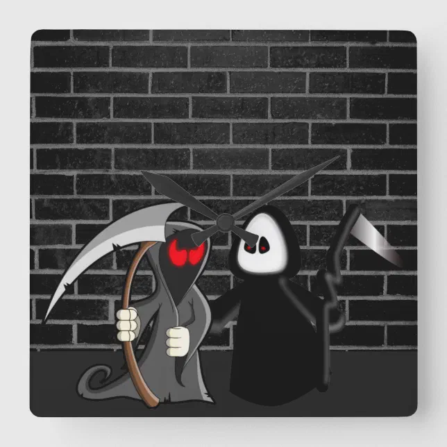 Grim Reaper Death Clock | Zazzle