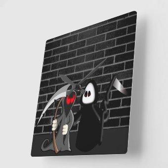 Grim Reaper Death Clock | Zazzle