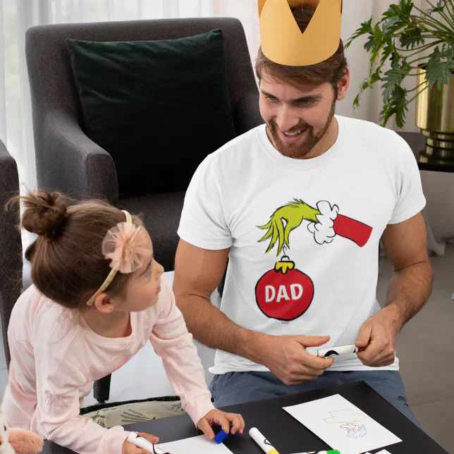 Grinch | Dad T-Shirt | Zazzle