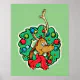 Grinch | Max Christmas Wreath Poster | Zazzle