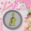 Grinch | Max & Grinch Stance Paper Plates | Zazzle