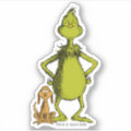 Grinch | Max & Grinch Stance Sticker | Zazzle