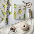 Grinch | Max & Grinch Stance Wrapping Paper | Zazzle