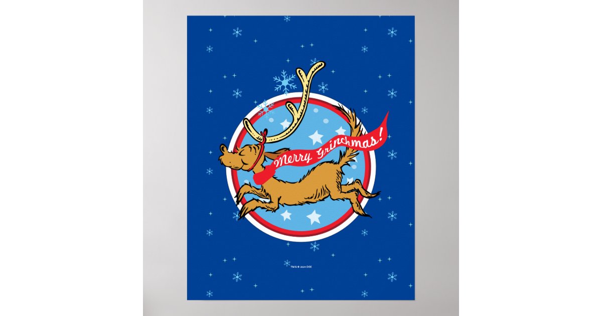 Grinch | Max Merry Grinchmas! Poster | Zazzle