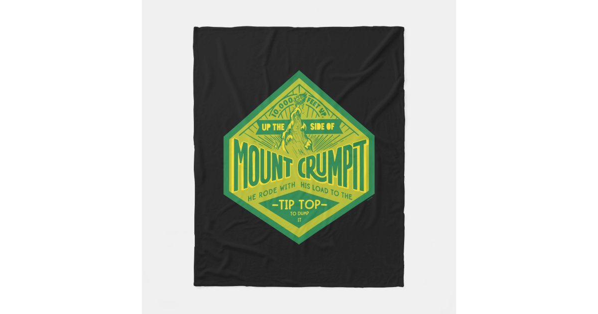 Grinch | Mount Crumpit Fleece Blanket | Zazzle