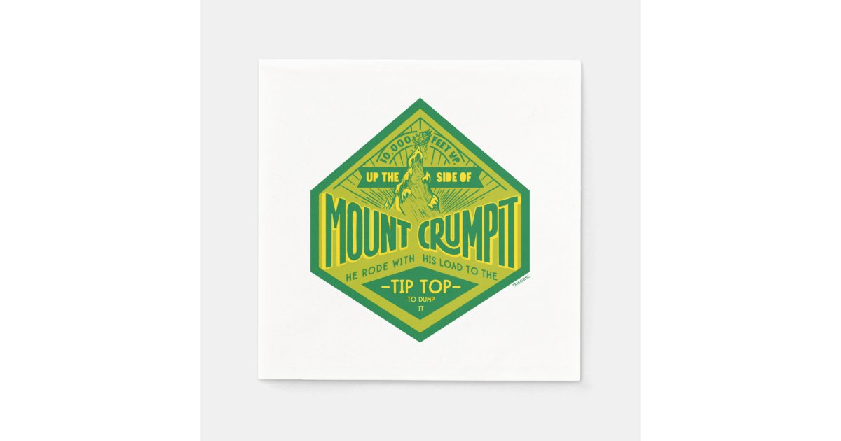 Grinch | Mount Crumpit Napkins | Zazzle