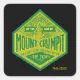 Grinch | Mount Crumpit Square Sticker | Zazzle