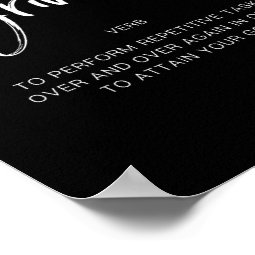 Grind Poster | Zazzle