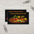 Grocery Store Business Card | Zazzle