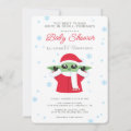 Grogu | Holiday Christmas Baby Shower Invitation | Zazzle