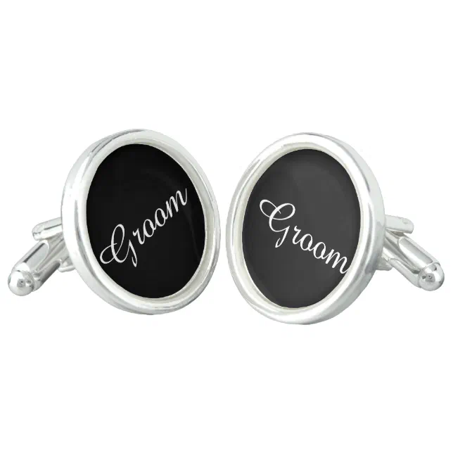 Groom Cufflinks | Zazzle