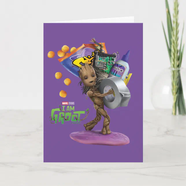 Groot DIY Project Graphic Card | Zazzle