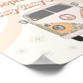 groovy 70s retro baby shower welcome sign | Zazzle