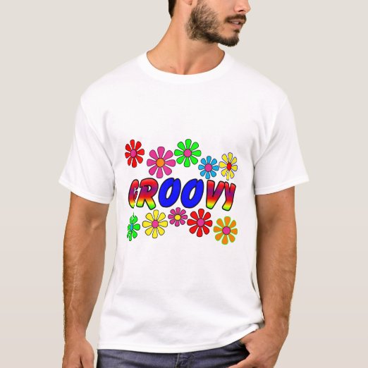 Retro Flower Power T-Shirts - T-Shirt Design & Printing | Zazzle