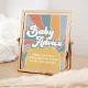 Groovy Baby Advice Retro Sunshine Baby Shower Poster | Zazzle