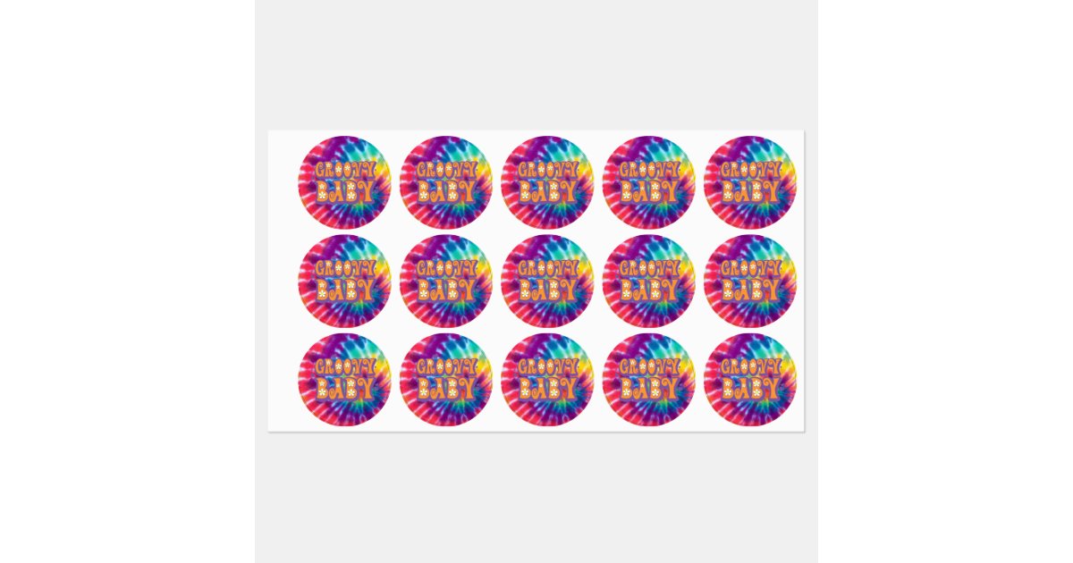 Groovy Baby Stickers | Zazzle