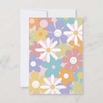 Groovy Birthday Thank You Card | Groovy Thank You | Zazzle