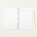 Groovy Blue Retro Teacher Planner | Zazzle