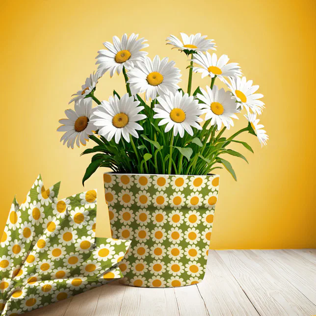 Groovy Daisy Spring Tissue Paper | Zazzle