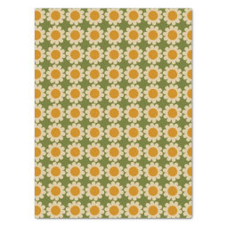 Groovy Daisy Spring Tissue Paper | Zazzle