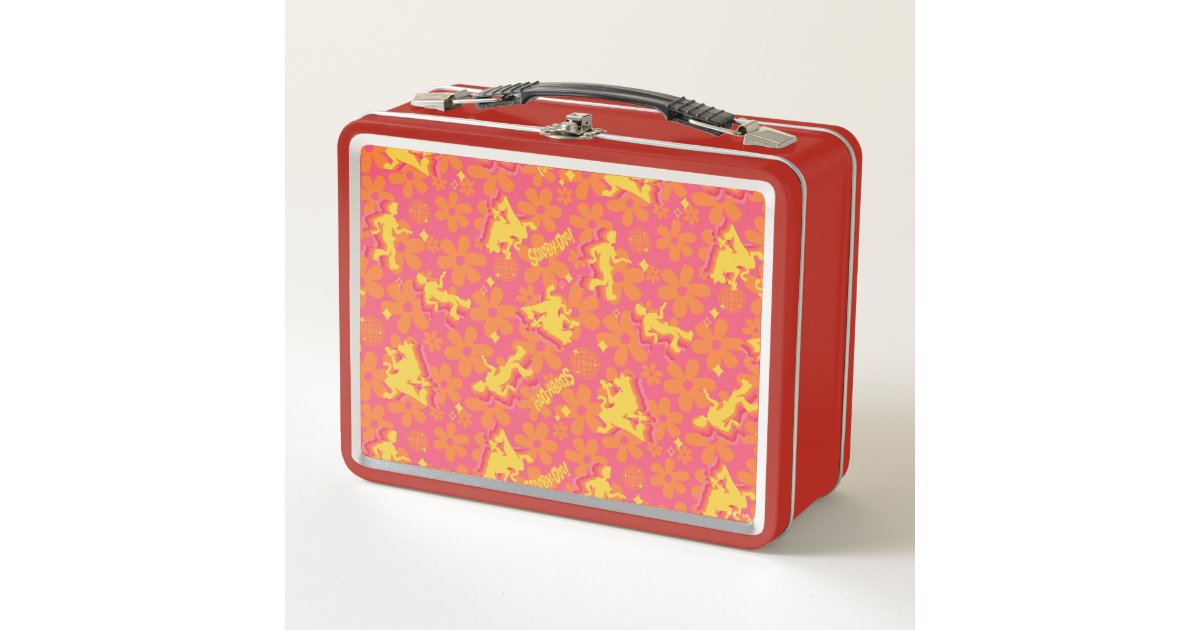 Groovy Disco Scooby-Doo Pattern Metal Lunch Box | Zazzle