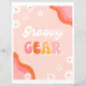 Groovy Gear Sign | Groovy Party Station Sign | Zazzle
