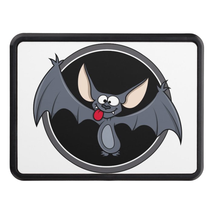 Groovy Happy Halloween Bat Trailer Hitch Cover | Zazzle.com
