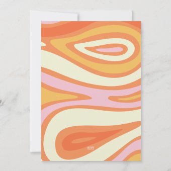 Groovy Ladies Night Bunco Party Invitation | Zazzle